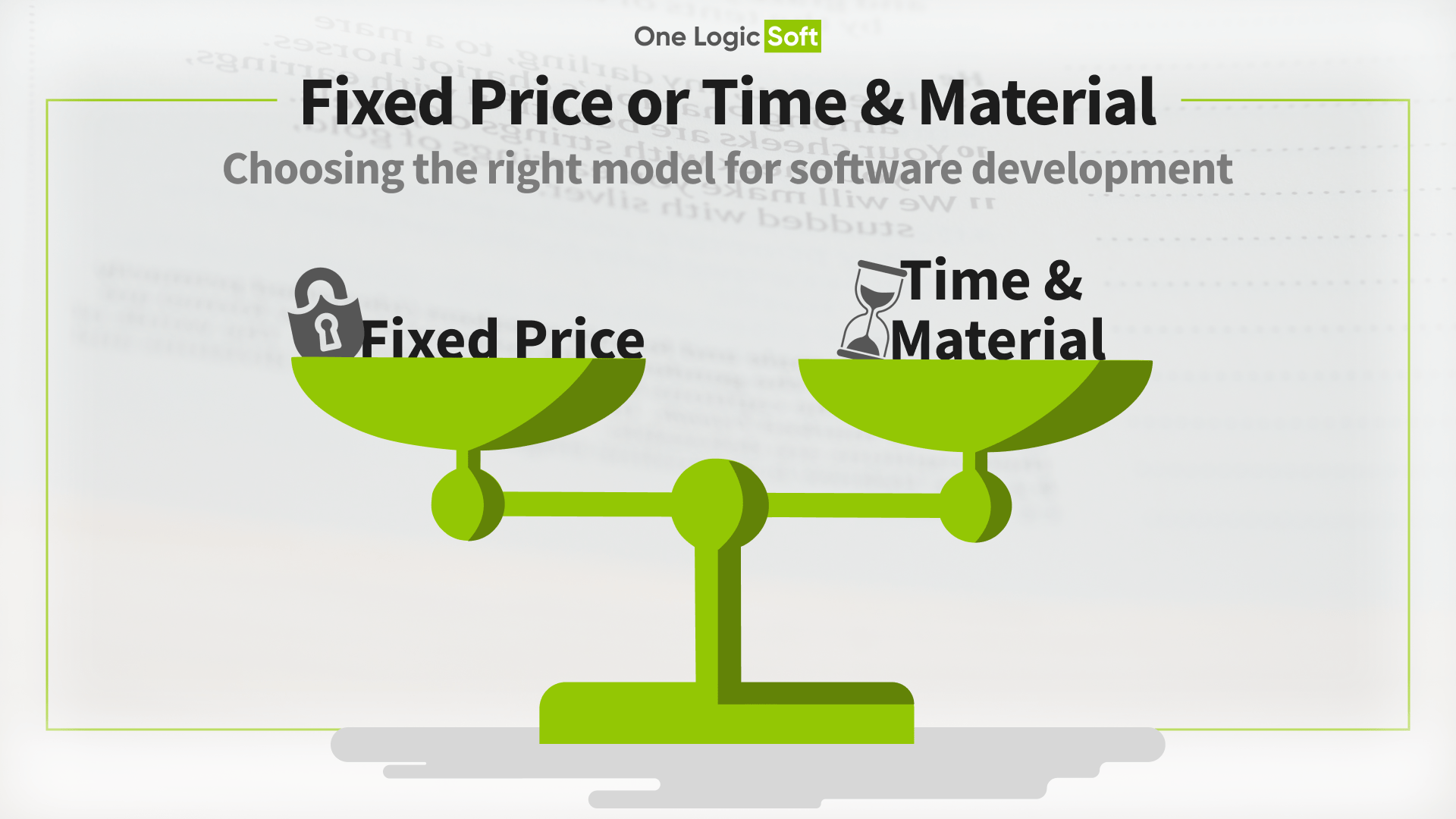 Fixed Price vs. Time & Material: Choosing the Right Payment Model for ...